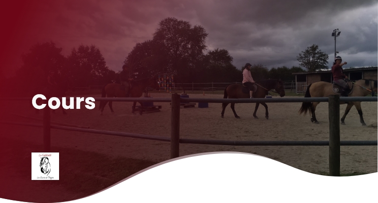 LA CAVALADE : cours d’équitation à Trayes.