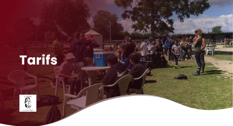 LA CAVALADE à Trayes - Nos activités équestres.